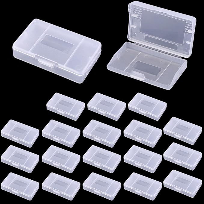 Amazon.co.jp: Quikaboo GBA ケース ソフト ゲームボーイアドバンス 収納 収納ケース 箱 保護ケース カセット DS アドバンス (20個セット) : ゲーム