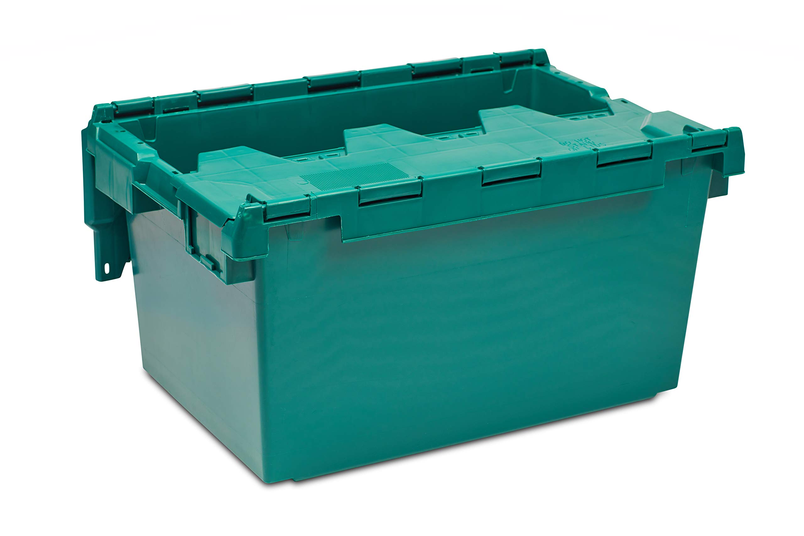 Buy 5x New 80 Litre Green (Not Recycled) Plastic Storage Boxes Crates ...