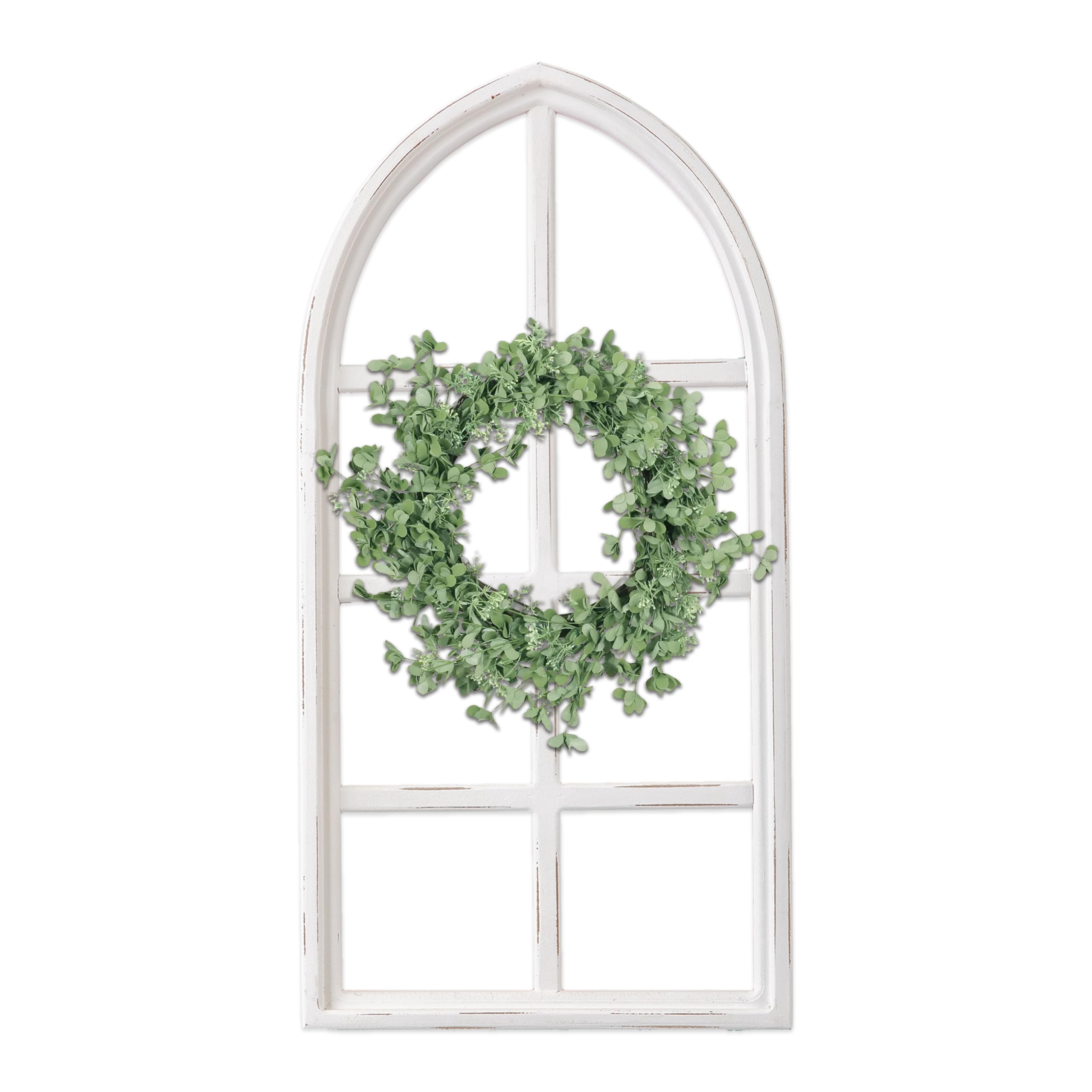 Amazon.com: Sintosin Farmhouse Arch Window Frame Wall Decor 18 X 36 ...