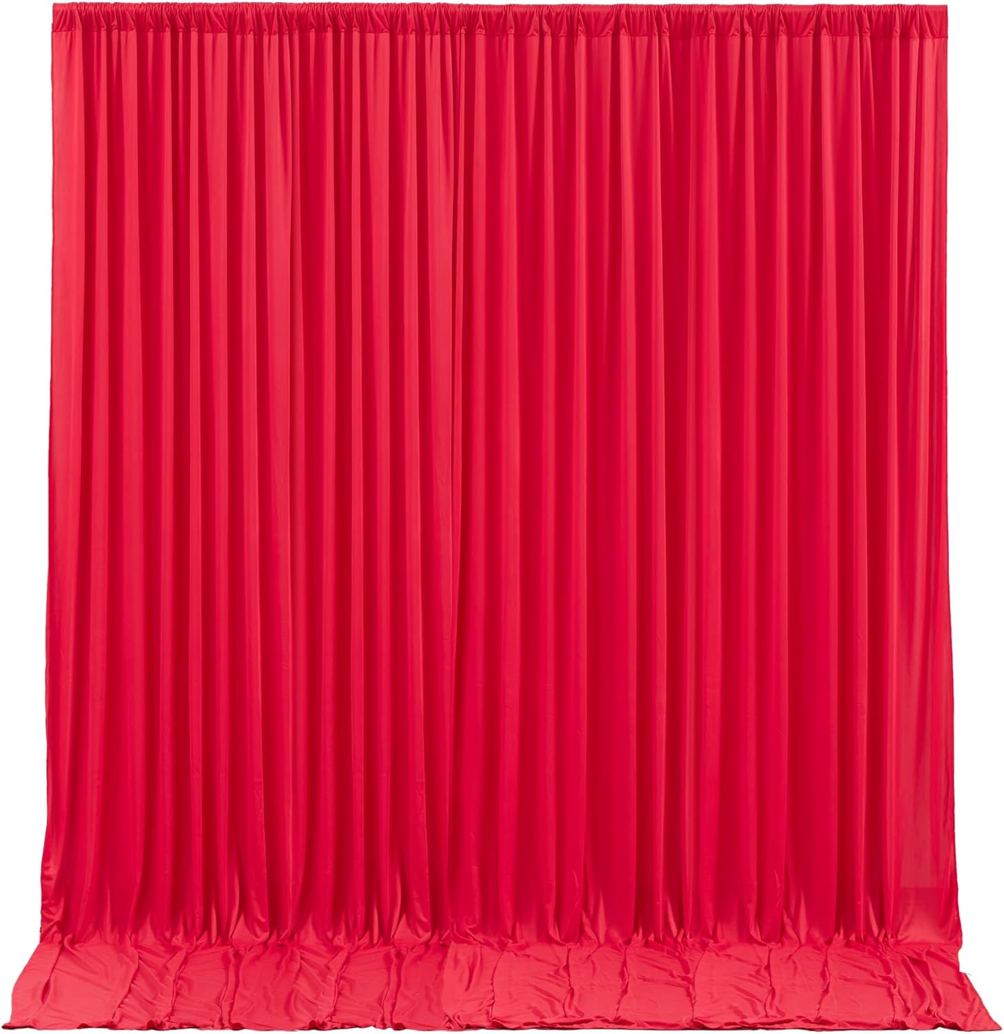 Amazon.com : Red Backdrop Curtains 6 Panels-Wrinkle-Free Polyester ...