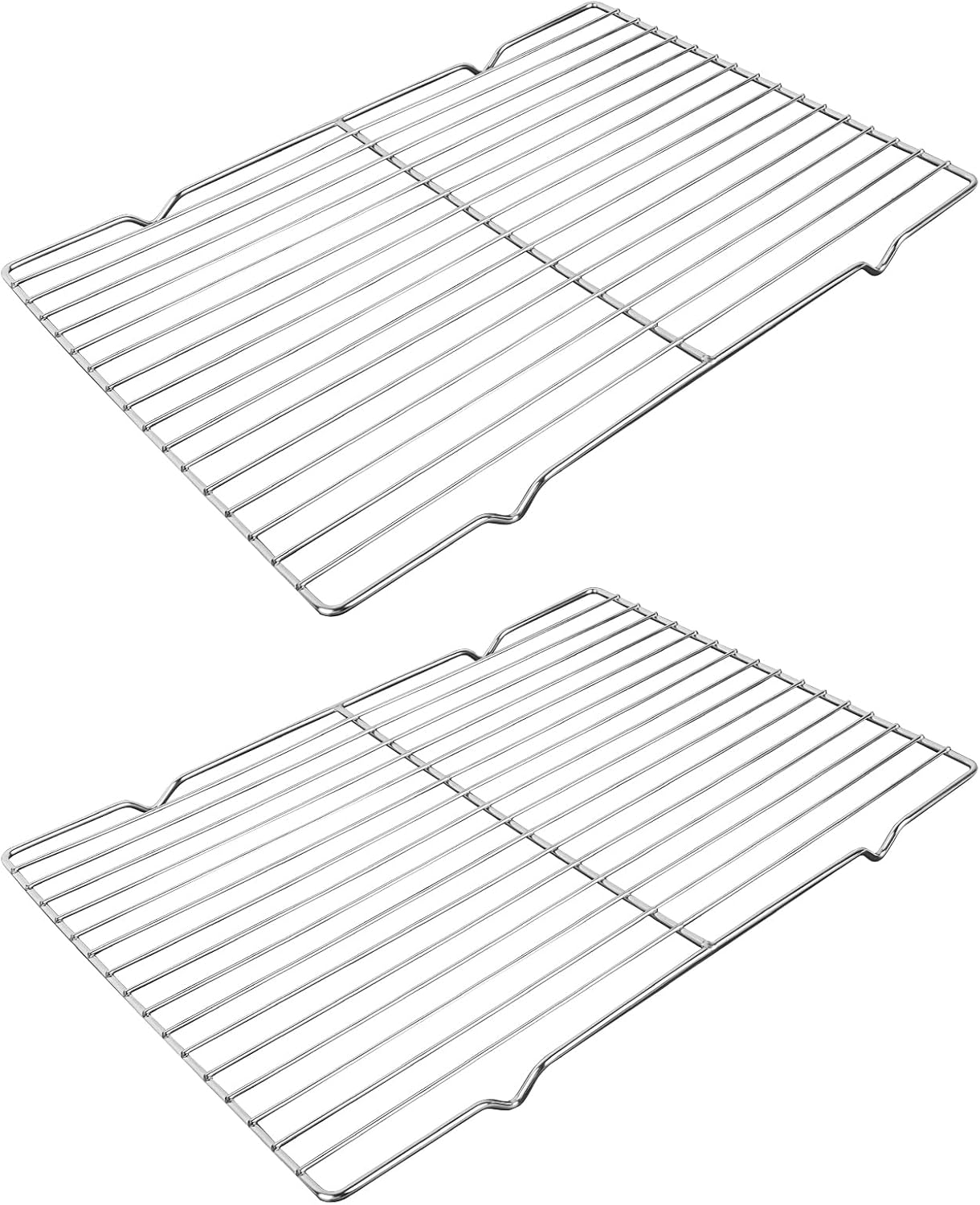 Amazon.com: Linkidea Metal Grate Cooling Rack Pack of 2, Stainless ...