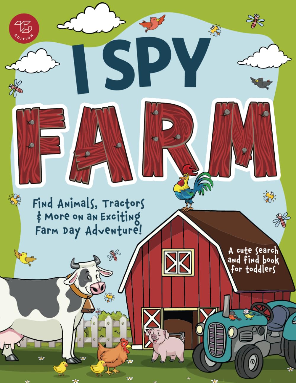 I Spy Farm: Find Animals, Tractors & More on an Exciting Farm Day ...