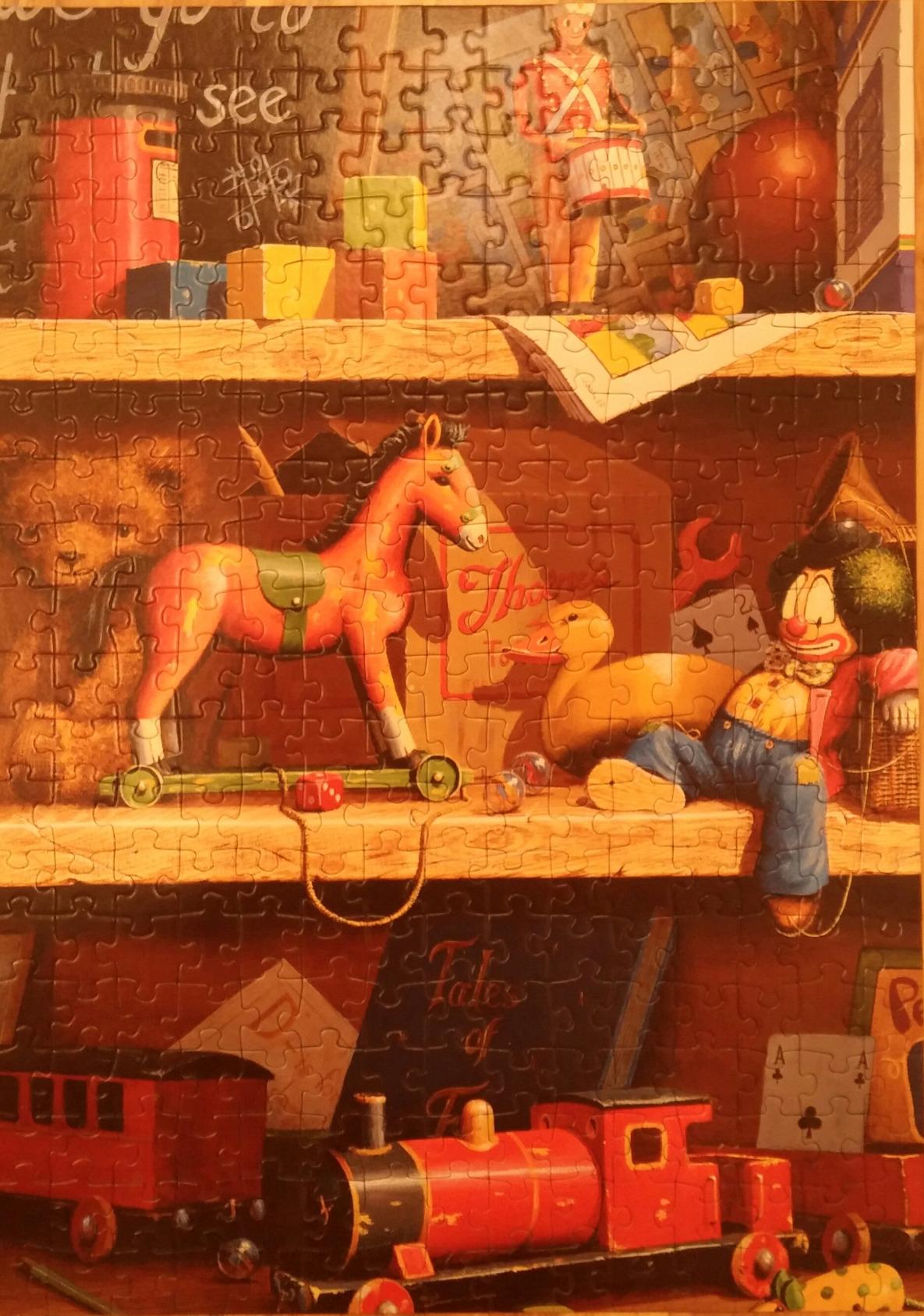 Amazon.com: Toy Shelf 300 Piece Large Format Puzzle : Toys & Games