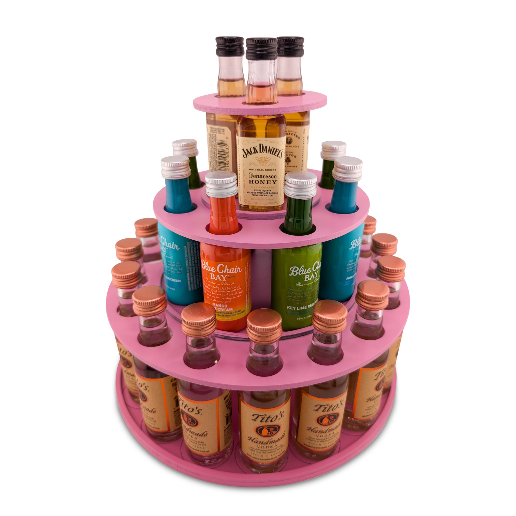 Amazon.com: Shot Cake Party Display for Mini Liquor Bottles | 21st ...