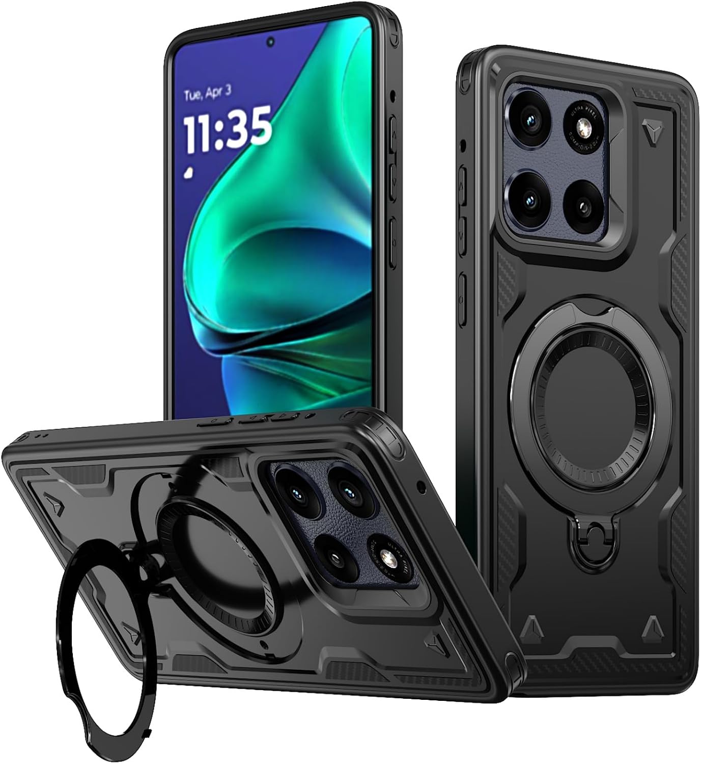 Amazon.com: MRRSIWEI Military Grade Protection Heavy Duty Case for ...