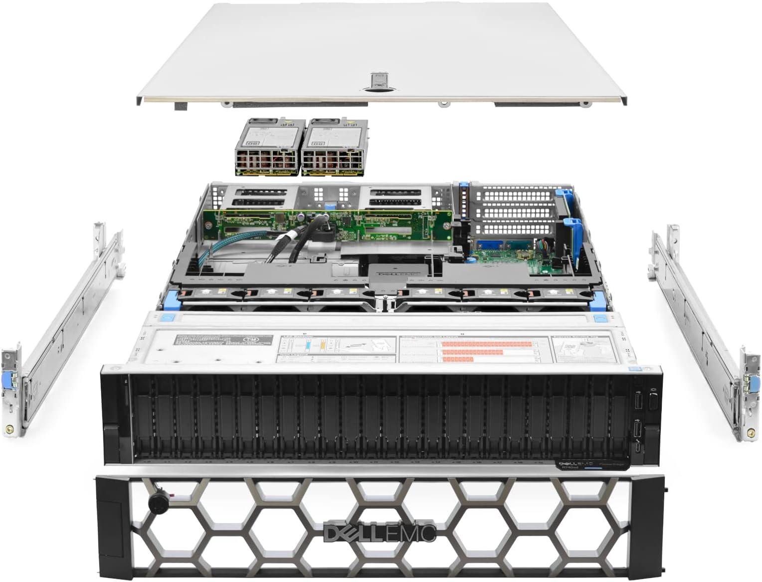 Amazon.com: Dell PowerEdge R740xd Server 2X Gold 6148 2.40Ghz 40-Core ...