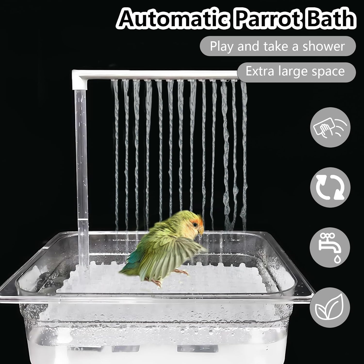kathson Parrot Bathtub with Pump,Large Automatic Thailand | Ubuy