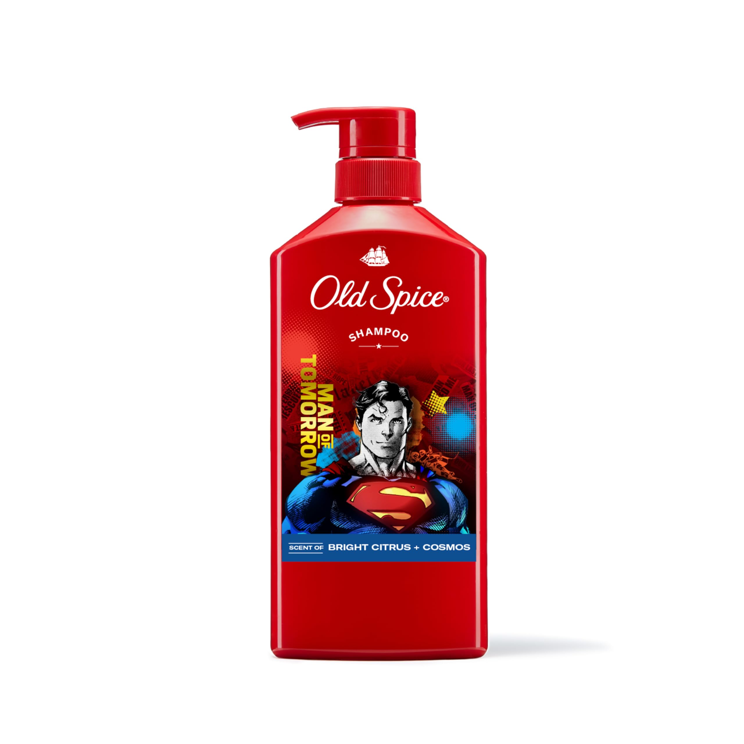Old Spice Shampoo x Superman, Man of Tomorrow, DC Comics Collaboration ...