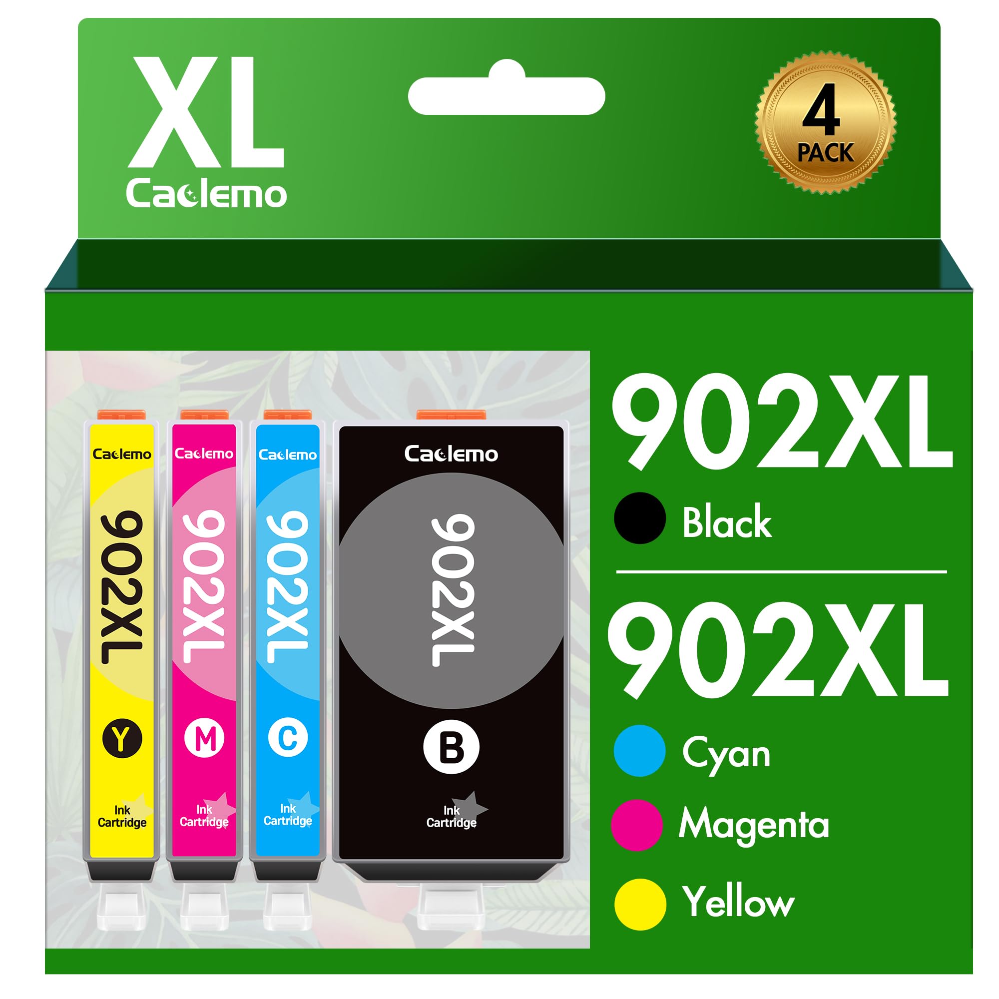 Amazon.com: 902XL Ink Cartridges for HP Printers Replacement for HP Ink ...