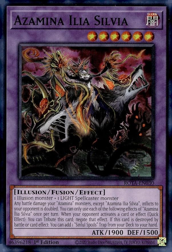 Amazon.com: Azamina Ilia Silvia - ROTA-EN030 - Super Rare - 1st Edition