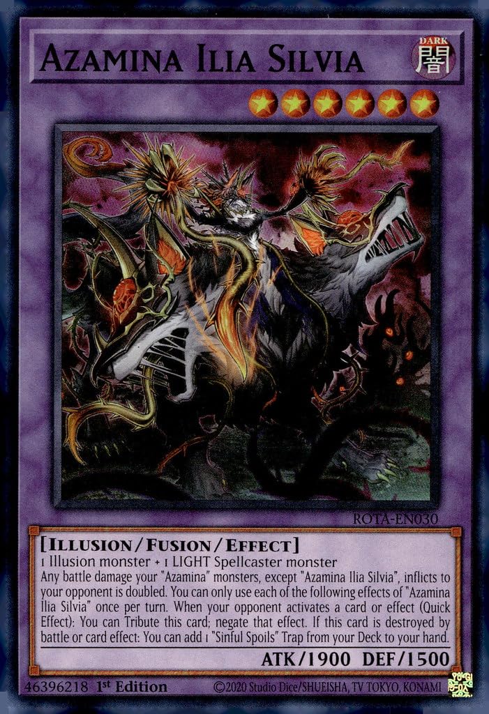 Amazon.com: Azamina Ilia Silvia - ROTA-EN030 - Super Rare - 1st Edition