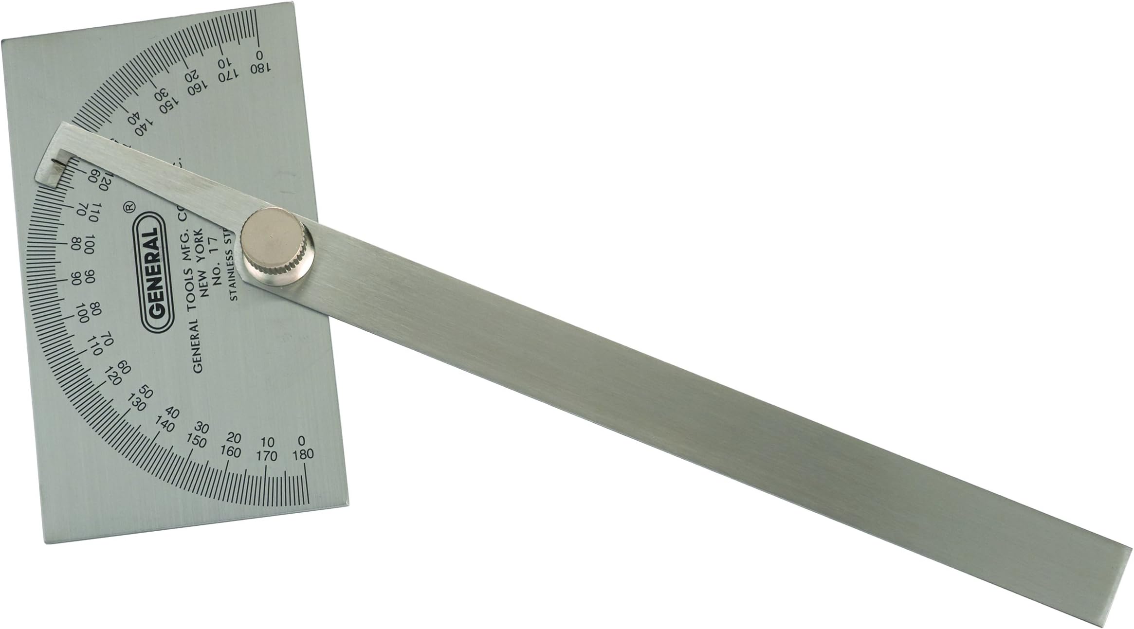 General Tools 17 Square Head Metal Protractor (17XXX) : Amazon.co.uk ...