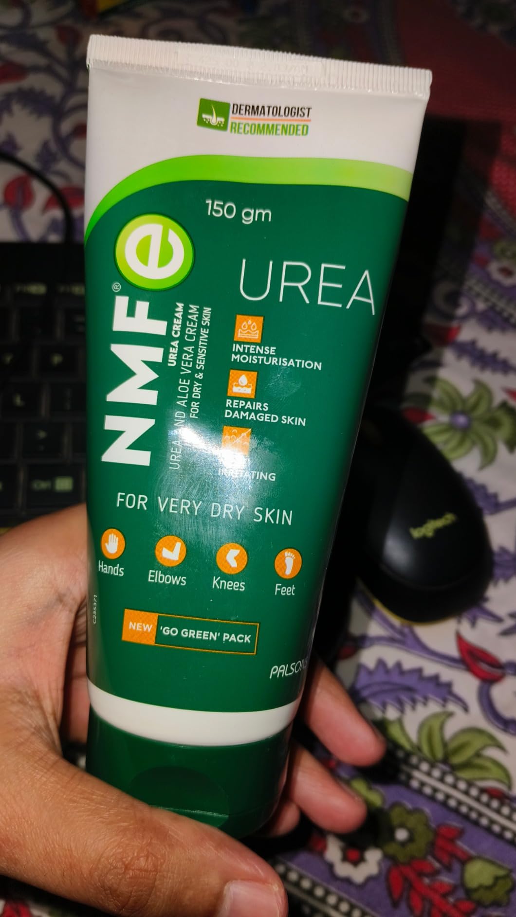 NMFe Urea Cream 150 gm For Intense Moisturisation with Urea 7% & Aloe ...