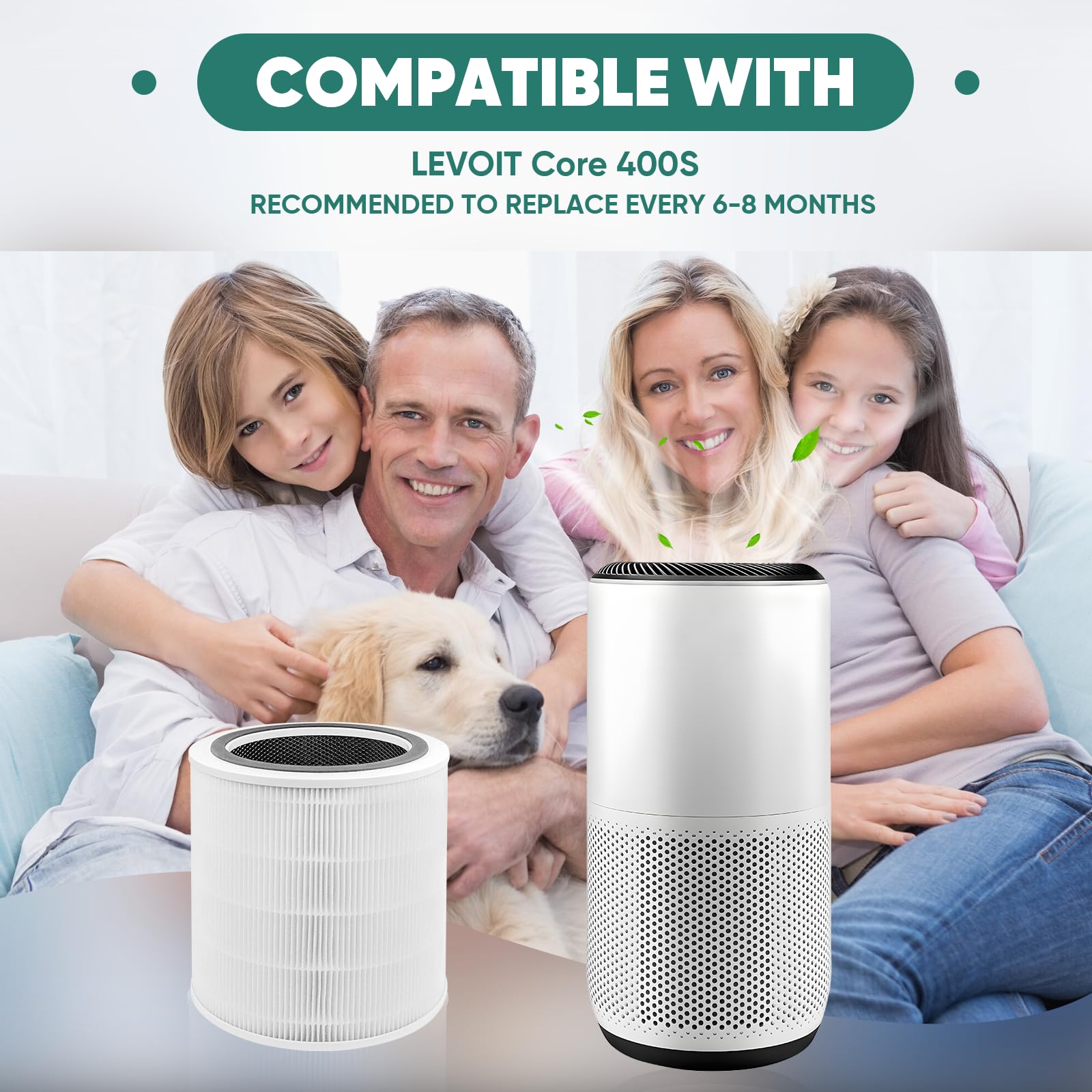 Snapklik.com : Core 400S Replacement Filter Compatible