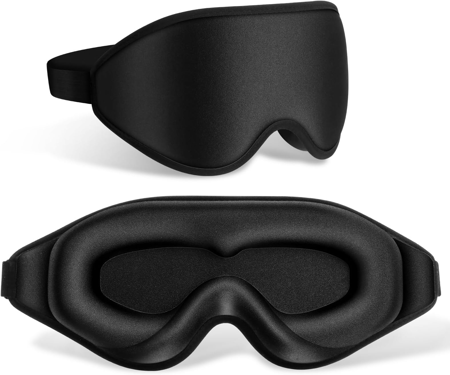 Amazon.com: FlyCoco 99% Fully Block Out Light Eye Sleep Mask, 3D Deep ...