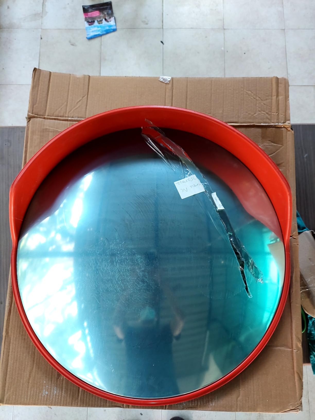 ABS INDUSTRY Convex Safety Mirror 24 Inches/60 cms Polycarbonate ...