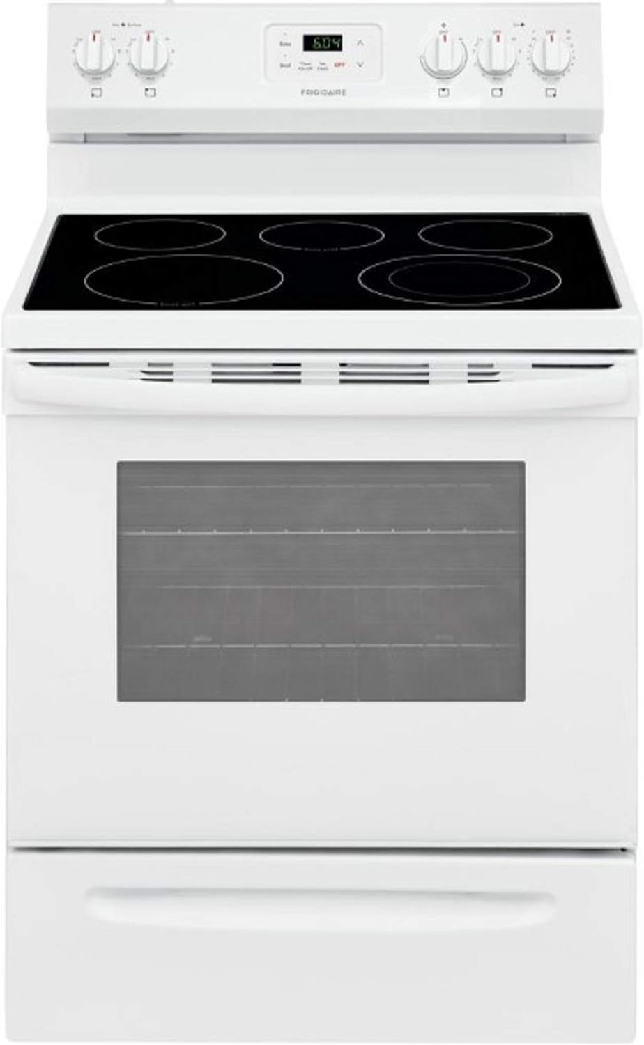 Amazon.com: Frigidaire FCRE3052AW 30" Freestanding Electric Range with ...