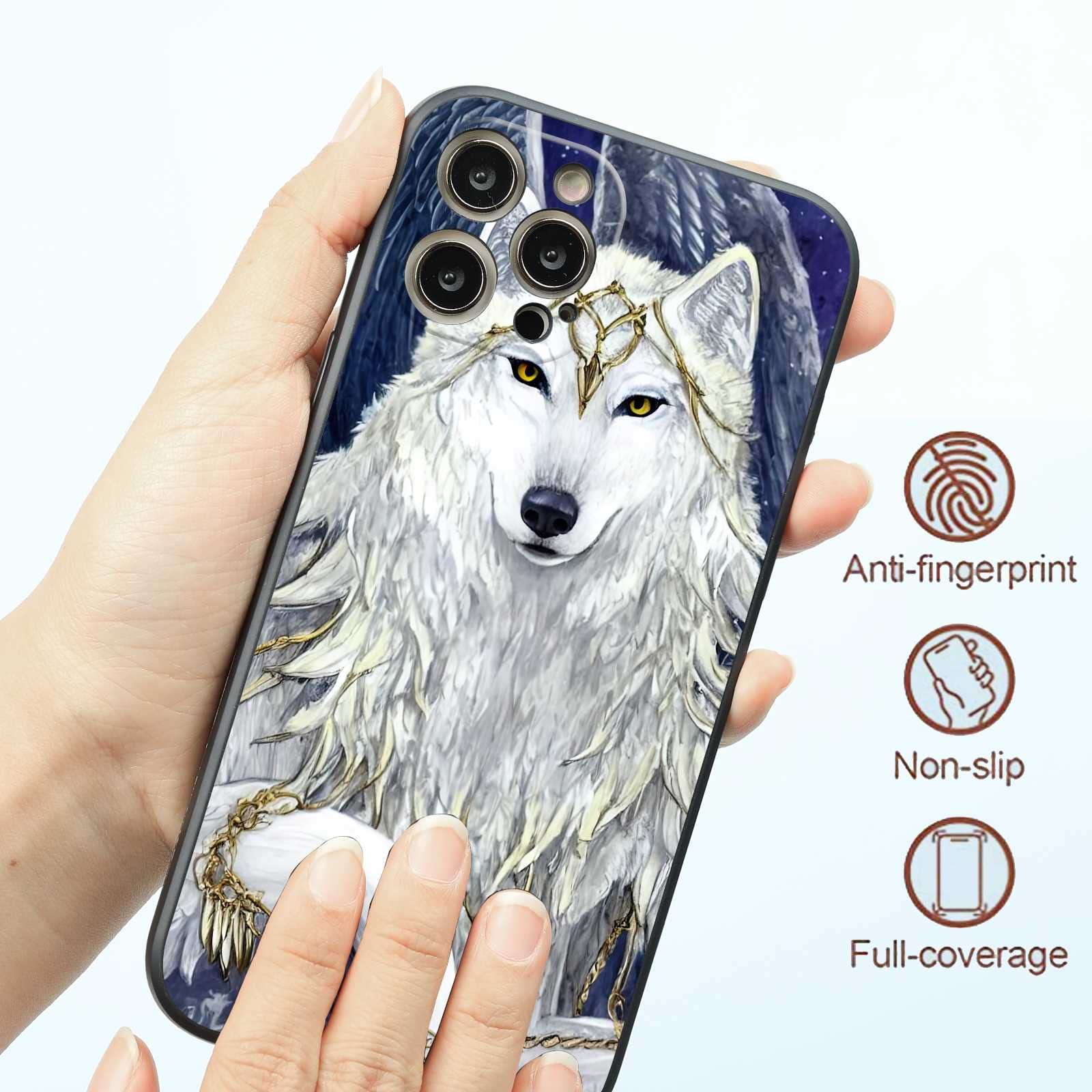 Gold Winged Wolf