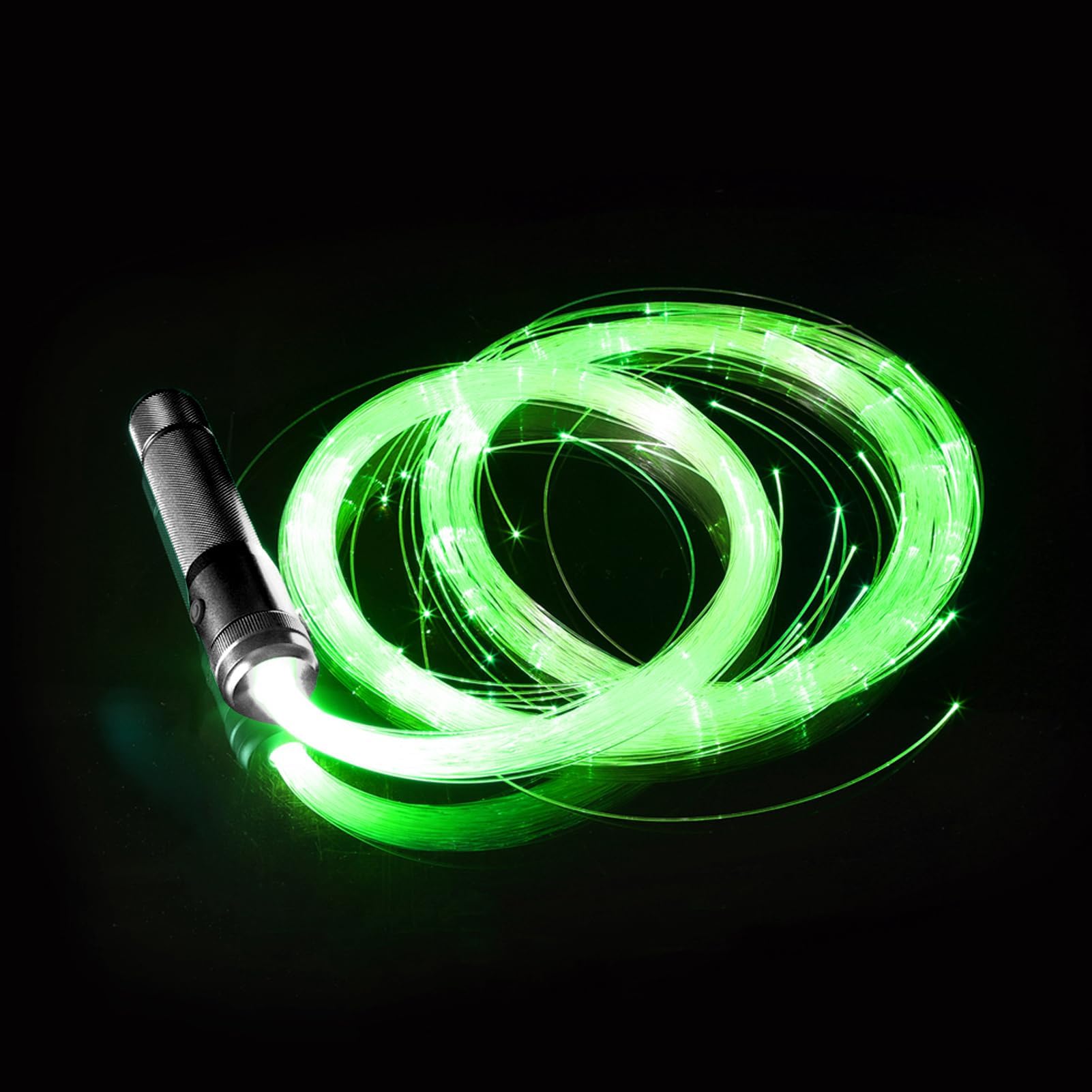 AKEPO Fiber Optic Whip Dancing Whip Rave Toy 10 Colors 40 Effect Modes ...
