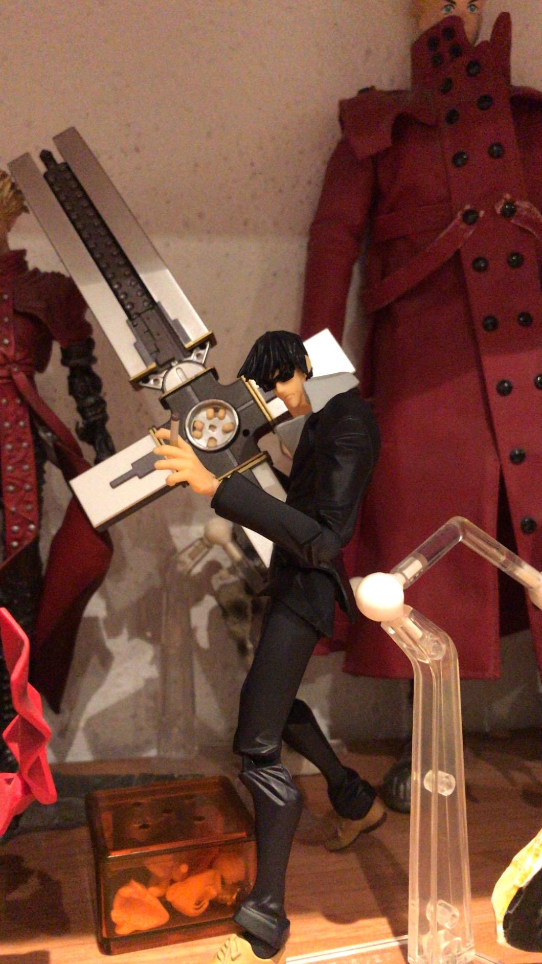 Trigun Revoltech Yamaguchi Super Poseable Action Figure #092 Nicholas D ...