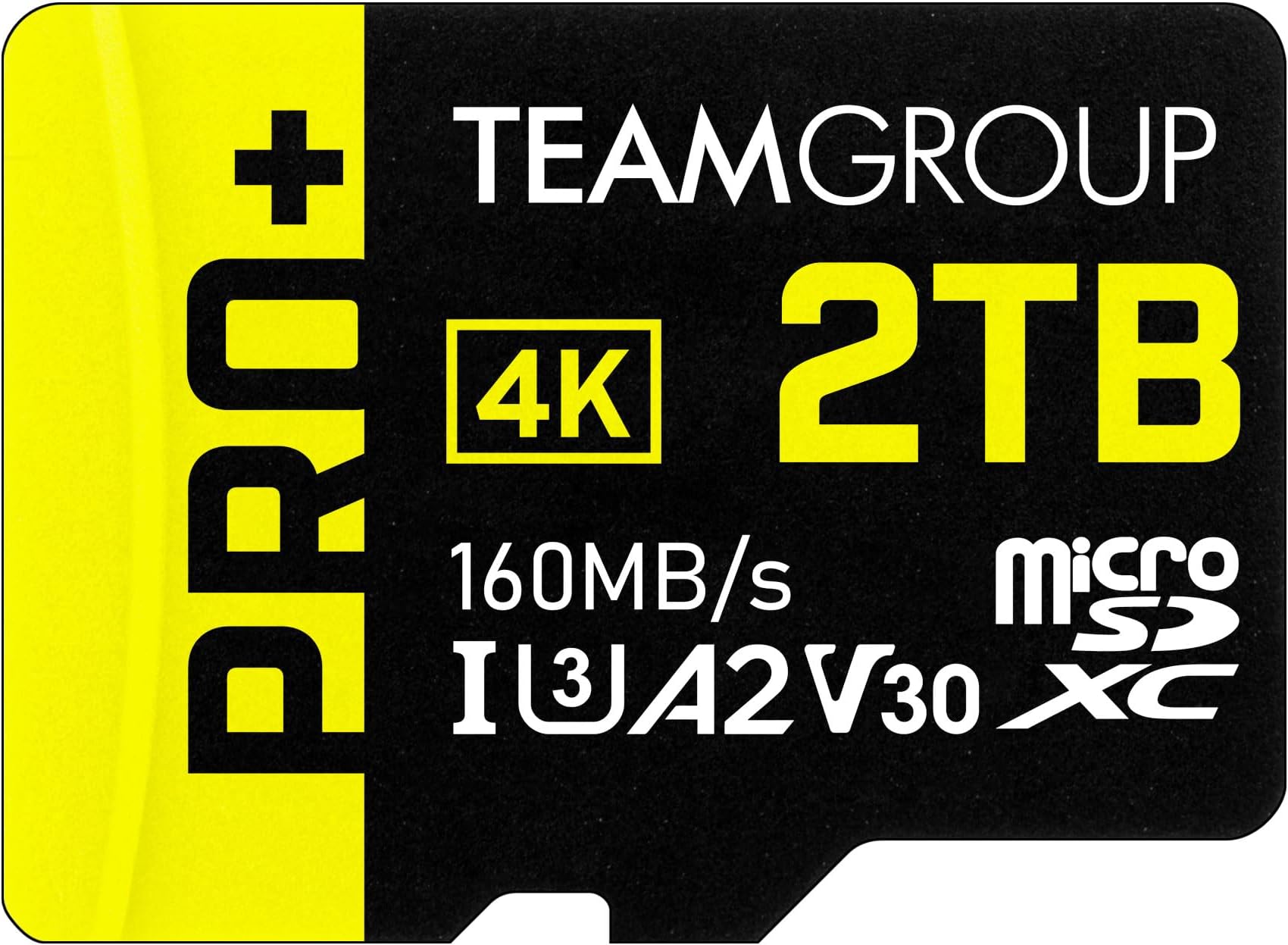 Amazon.com: TEAMGROUP A2 Pro Plus Card 2TB Micro SDXC UHS-I U3 A2 V30, R/W up to 160/110 MB/s ...