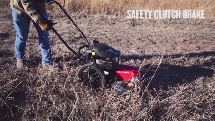 Watch Craftsman CMXGCAQ108493 | 108493 | Walk Behind High Wheel String ...