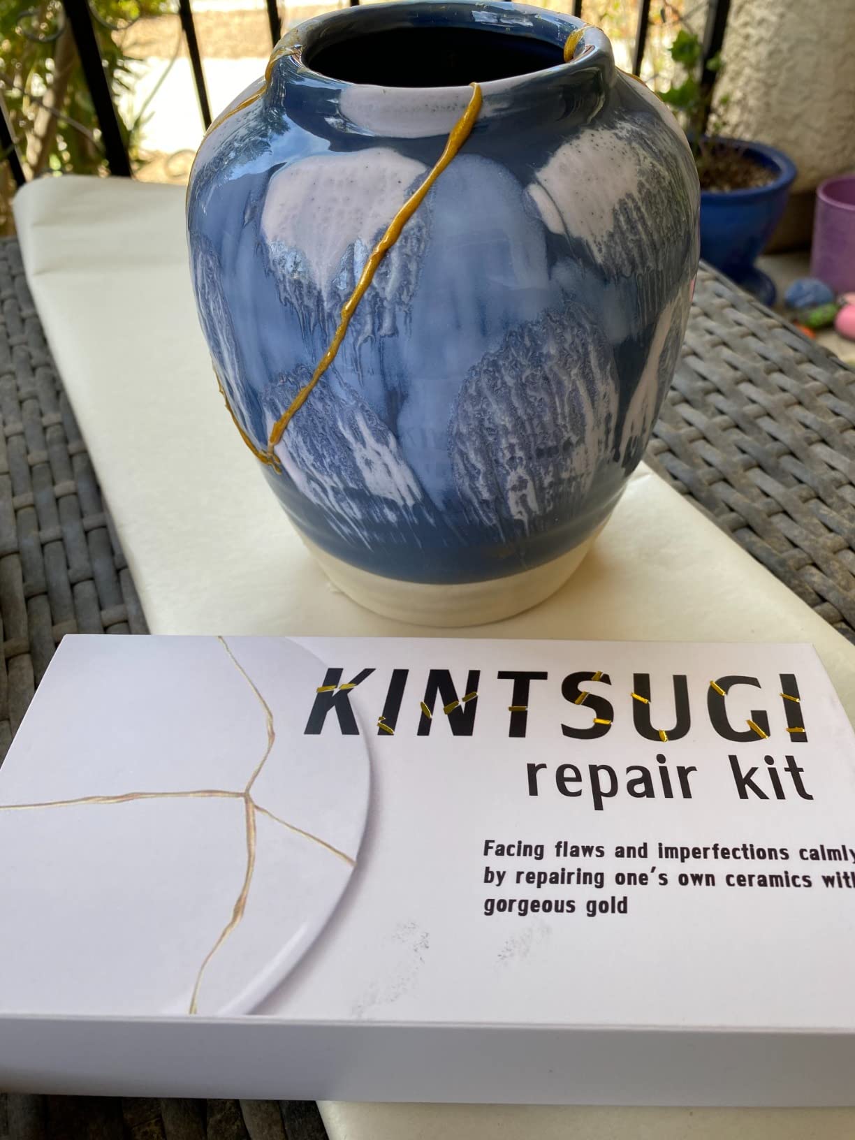 $3/mo - Finance Kintsugi Repair Kit Gold, Japanese Kintsugi Kit to ...