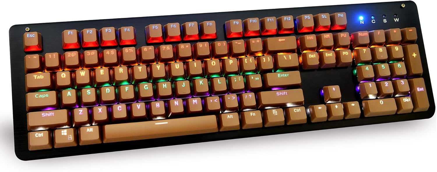 Bossi 104 Key Thick PBT Keycaps Backlit for Mechanical Keyboard ...