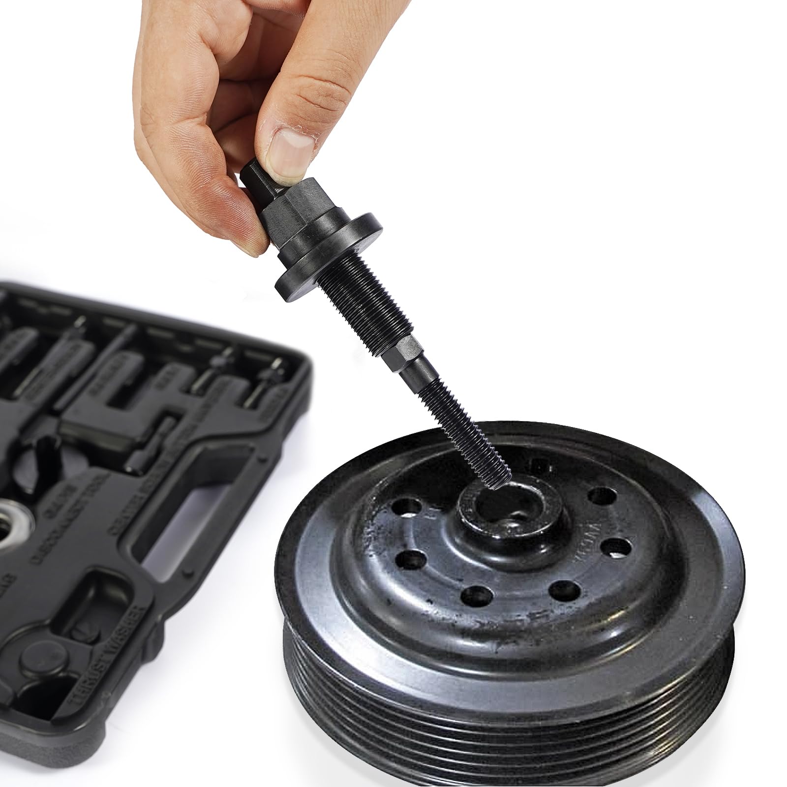 Snapklik.com : Thorstone Power Steering Pulley Puller Installer Kit For ...