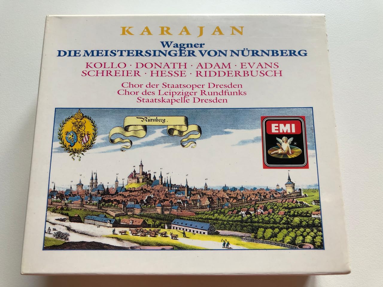 Richard Wagner, Herbert von Karajan, Staatskapelle Dresden, Ruth Hesse, Karl Ridderbusch, Theo ...