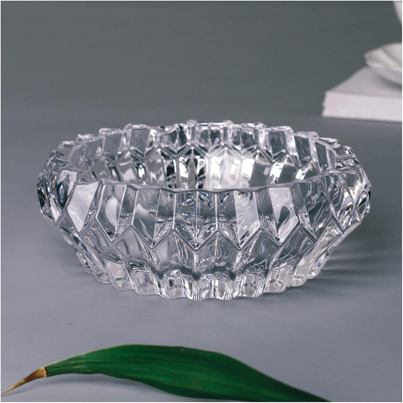 Ashtray Ashtray, Large Glass Ashtray for cigarette cigar, For Home ...