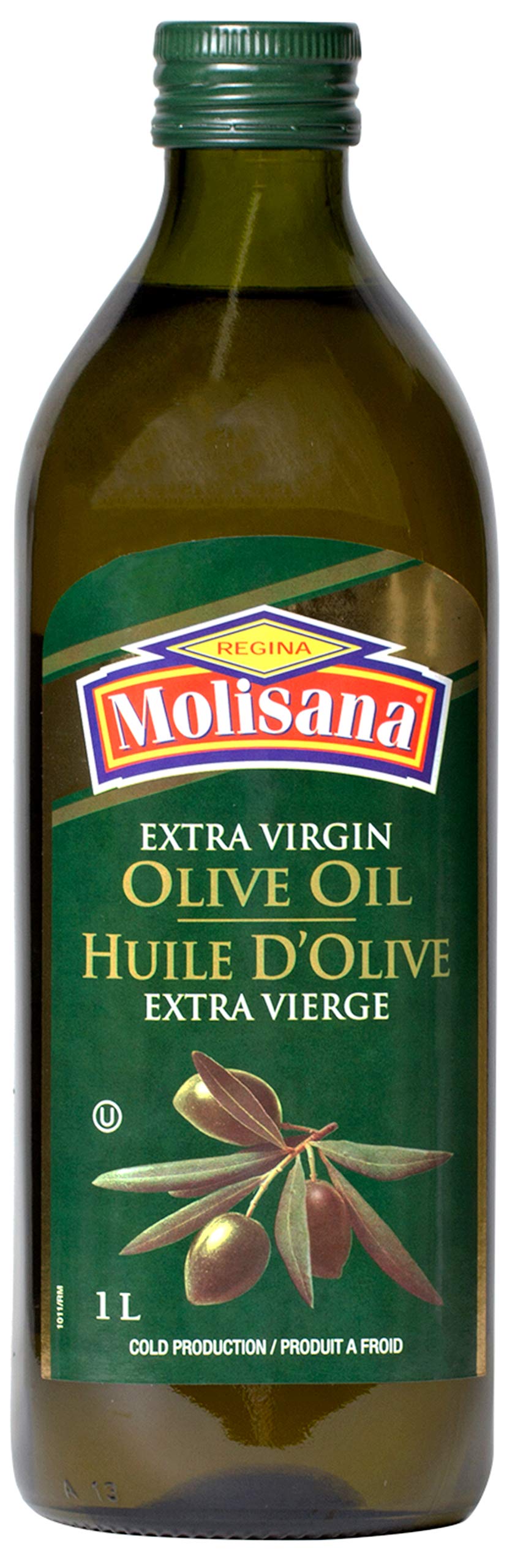 Regina Molisana Extra Virgin Olive Oil, Glass Bottle, 1 Liter : Amazon ...