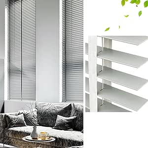 Amazon.com: EVOZEN Faux Wood Blinds 2 Inch Cordless, Room Darkening Mini Venetian Horizontal ...
