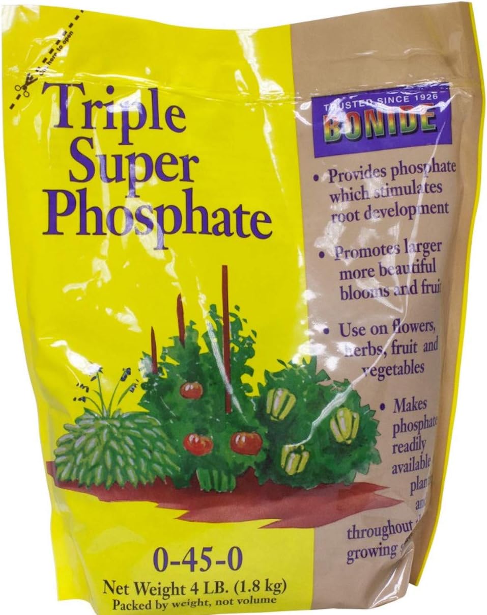 Amazon.com: Triple Super Phosphate 0-45-02 : Patio, Lawn & Garden