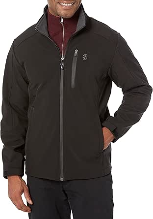 IZOD Men's Fleece Lined Softshell Jacket at Amazon Men’s Clothing store