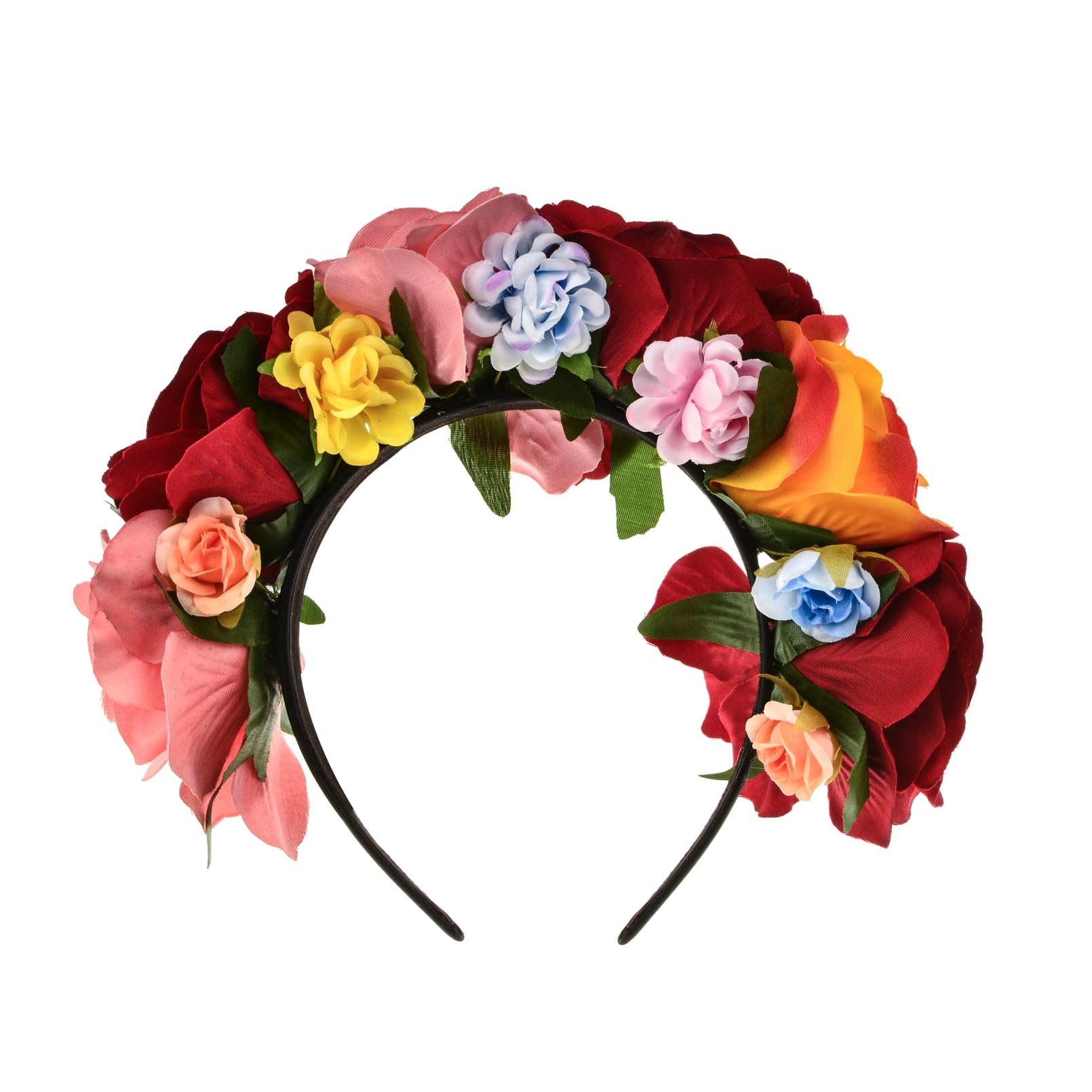 Amazon.com: June Bloomy Mexican Flower Headband Halloween Cinco De Mayo ...