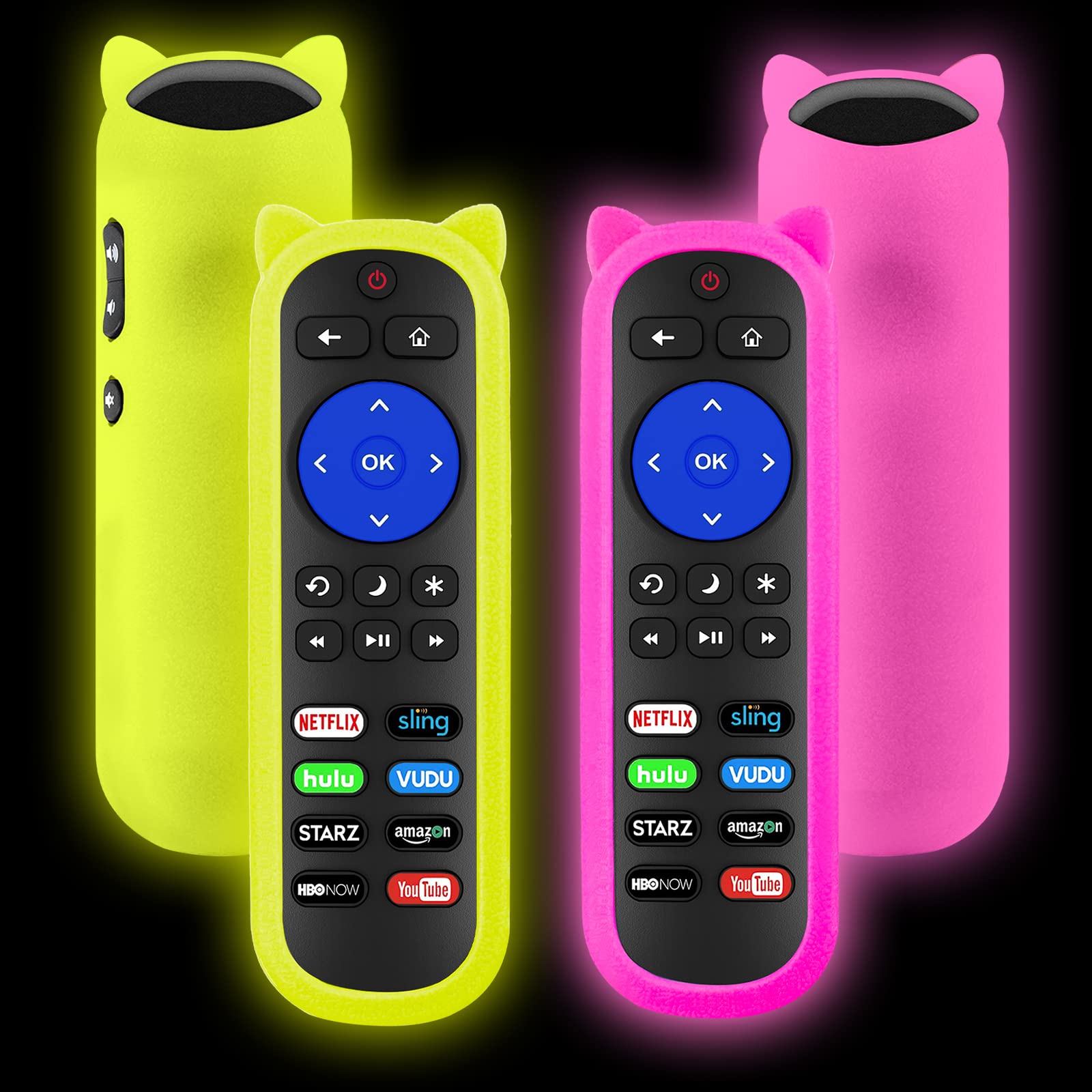 Amazon.com: (Pack of 2) RC280 Remote Compatible with All TCL Roku TV ...