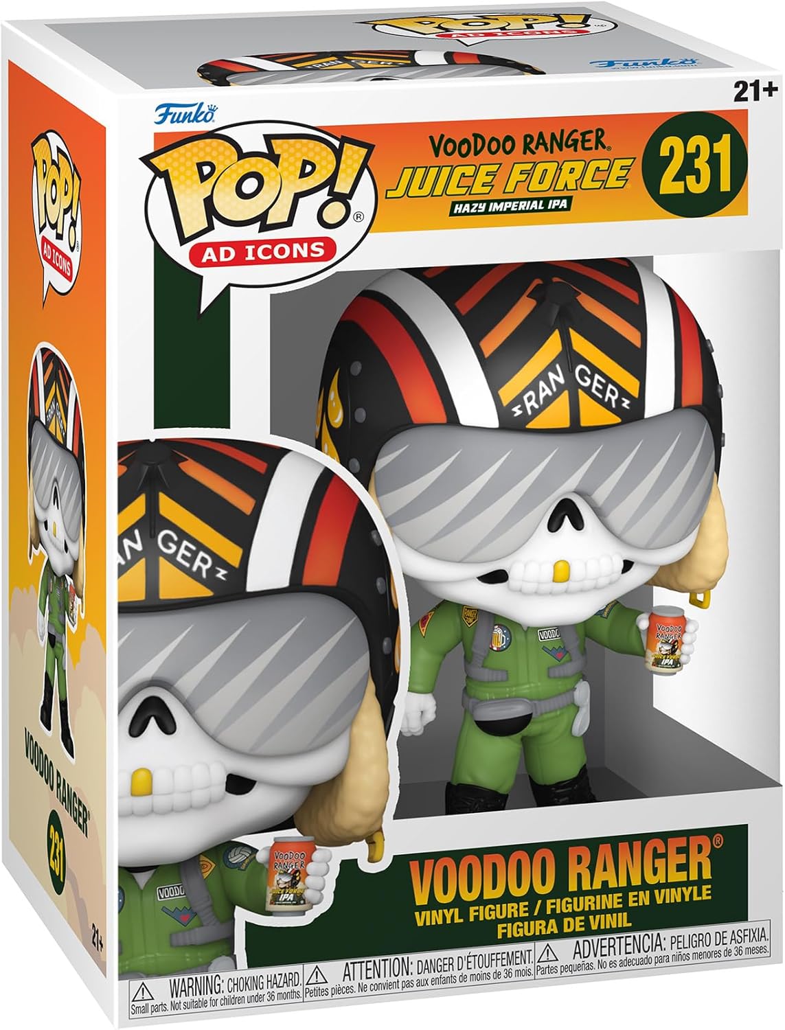 Amazon.com: Funko POP! Ad Icon: Voodoo Ranger Mascot Ranger - (Juice ...