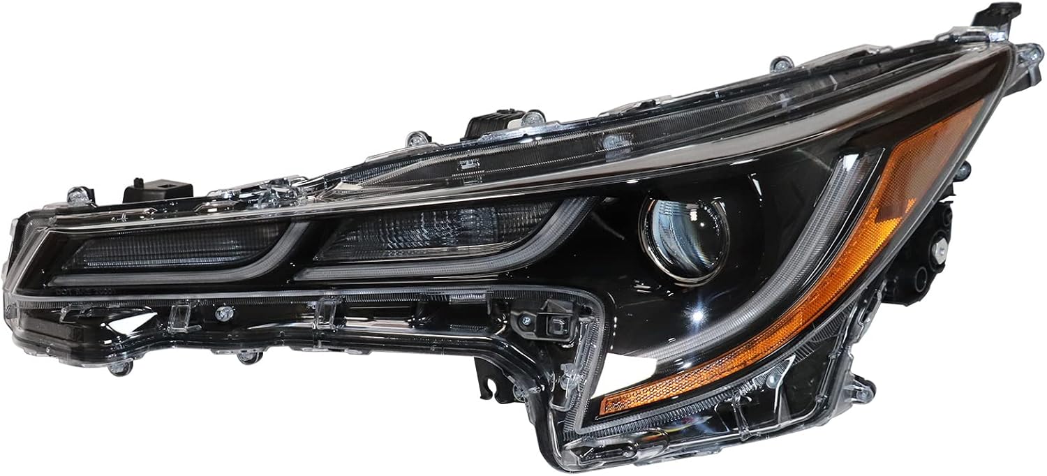 Amazon.com: EnSyuSuMa 2020 2021Toyota Corolla Headlight Assembly Left ...
