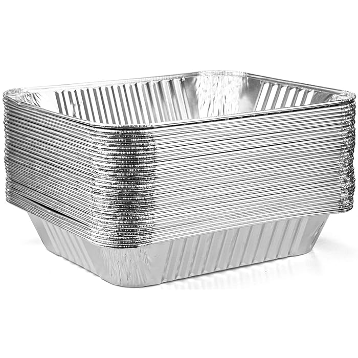 Buy Yesland 30 Pack Aluminum Pans 12 5 X 10 5 Inches Disposable Tin