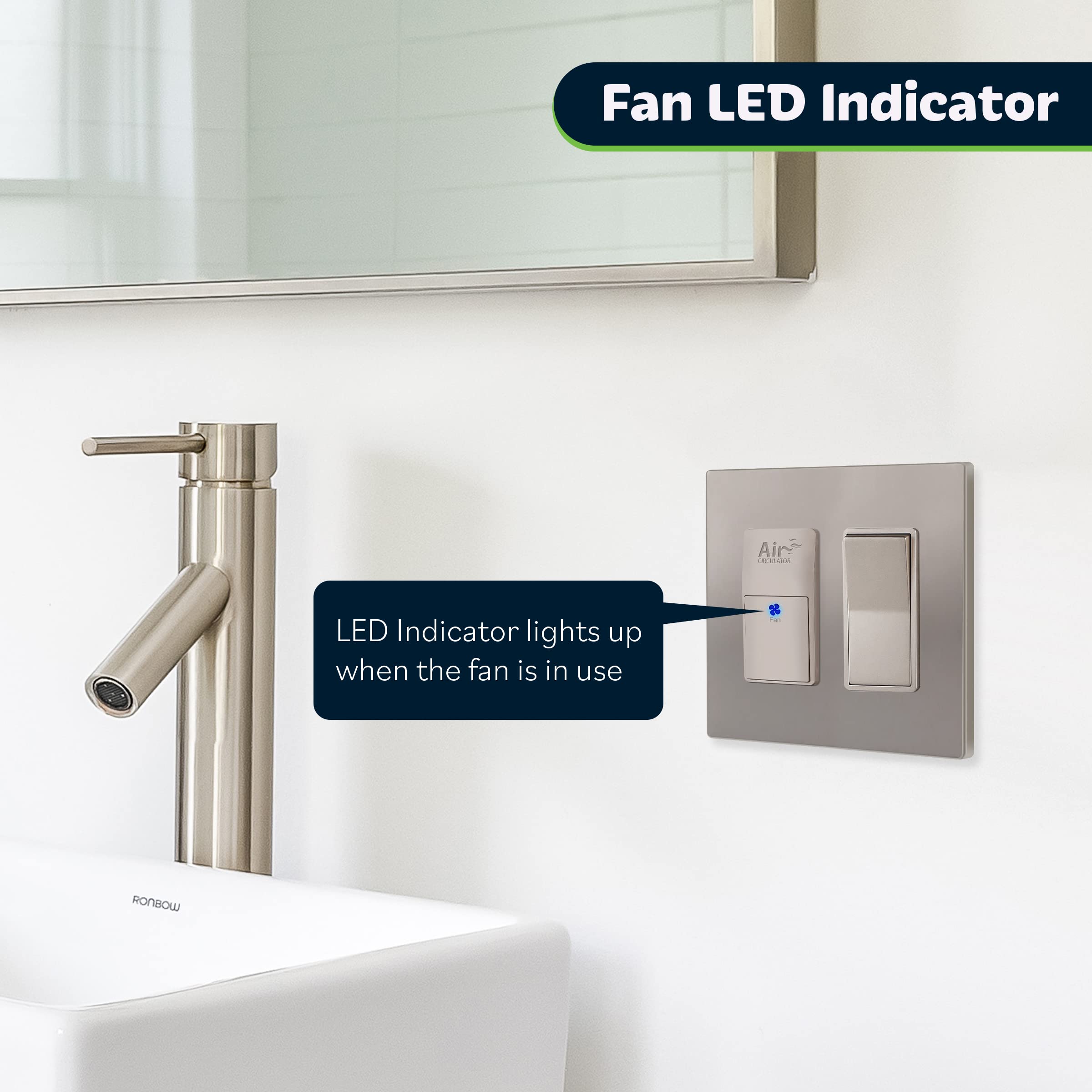Snapklik.com : Air Circulator Timer Switch, Neutral Wire Required ...