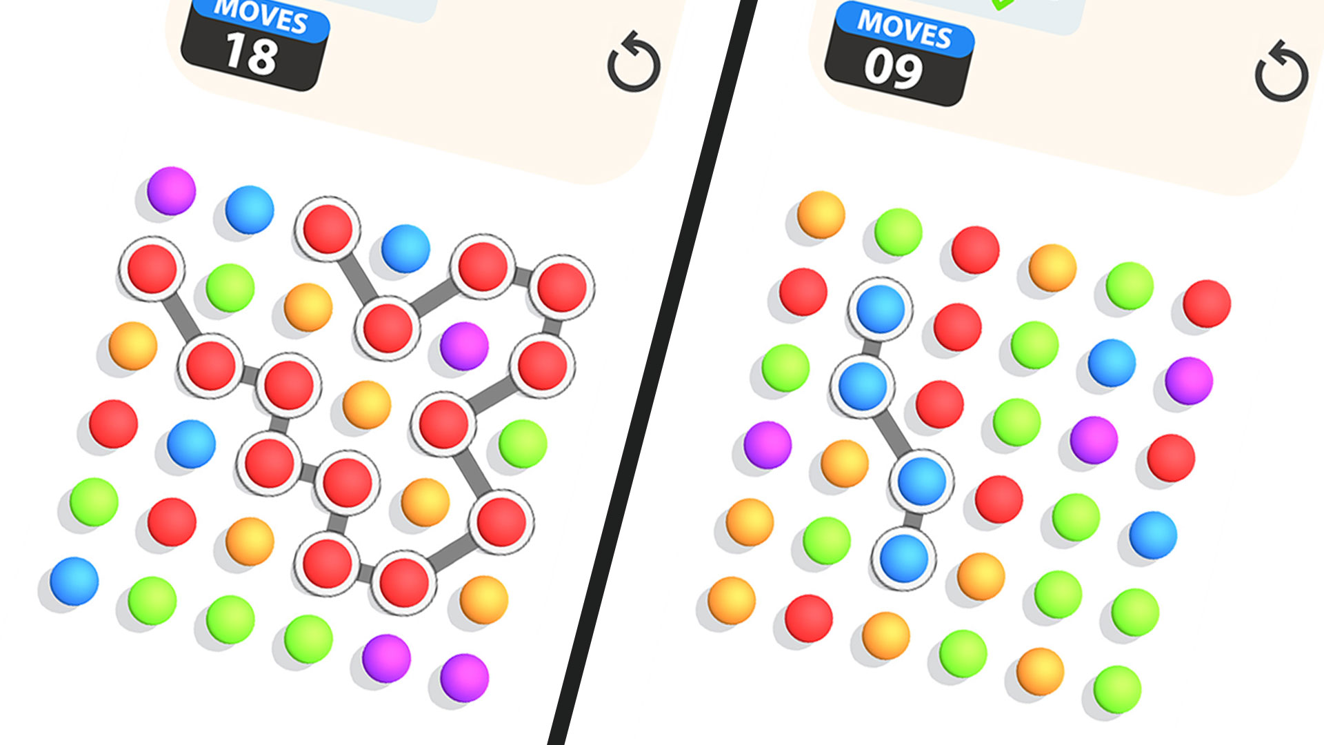 Collect 'Em All: Connect Dots Color Match Puzzle - Clear Dots Matching ...