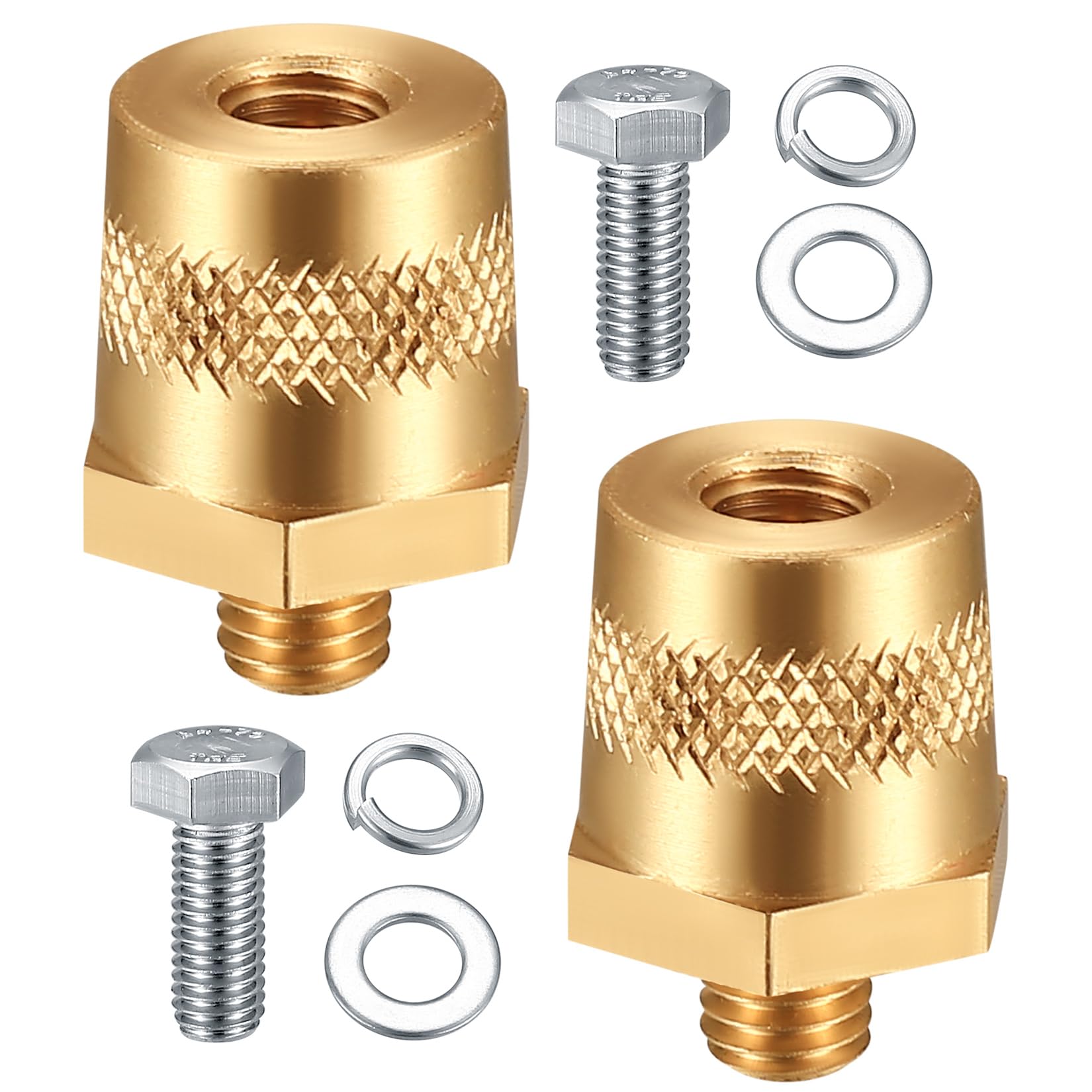 Amazon.com: 2 Packs Battery Terminal Connectors Set, Auto Battery Post ...