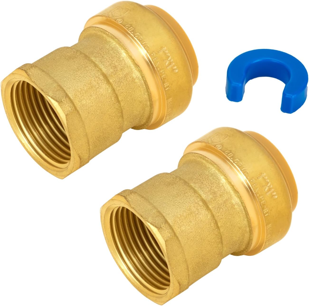 1" PEXworx Pex-Al-Pex Compression Coupling Brass Fitting - Pipe ...