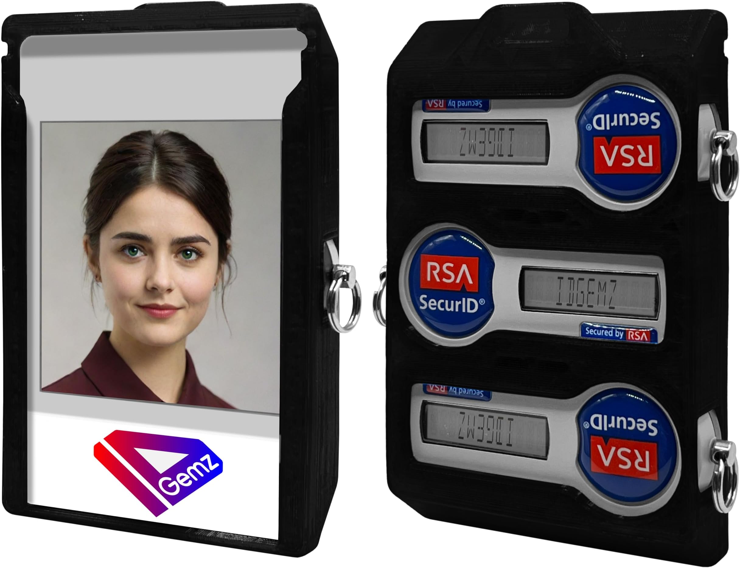 Amazon.com : Unbreakable Badge Holder for RSA SecurID Tokens - Holds up ...