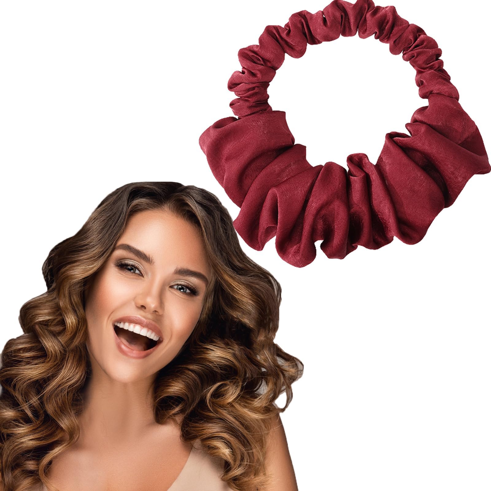 Amazon.com : Oskrieel Heatless Curling Rod, Heatless Headband Curler, 1 ...