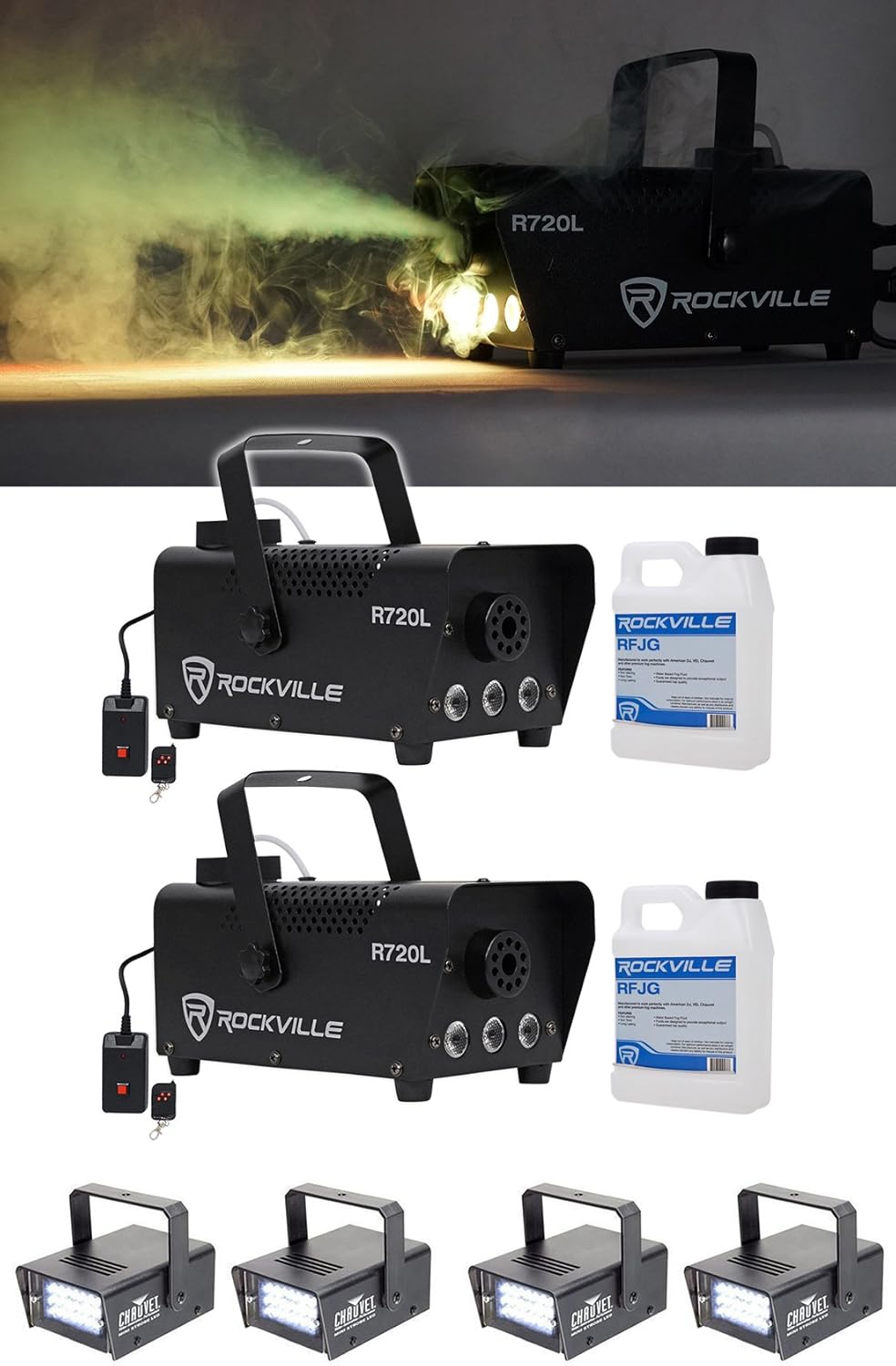 Amazon.com: Chauvet DJ Mini Strobe LED FX Light with Variable Speed ...