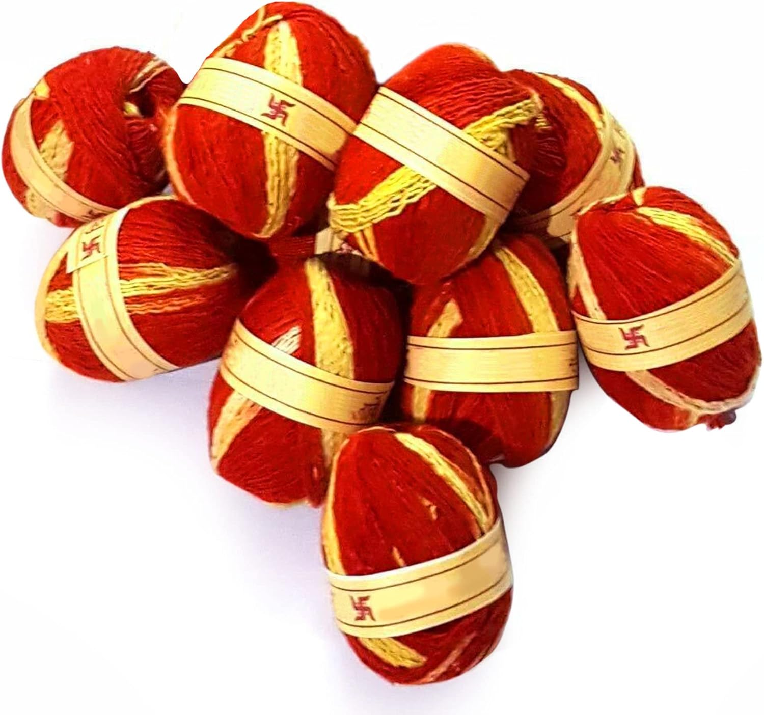 Amazon.com: TIED RIBBONS Mauli Thread Kalawa Moli Pooja Dhaga Thread ...