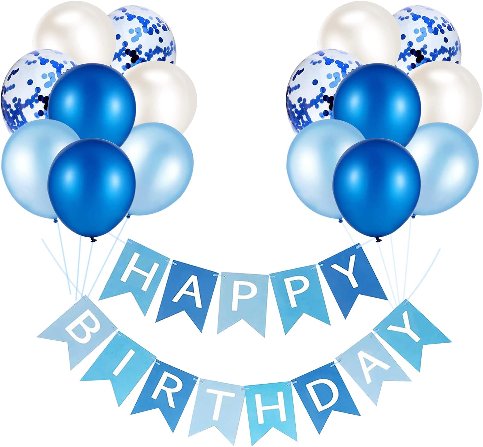 Amazon.com: Happy Birthday Banner Kit,Birthday Decorations Birthday ...