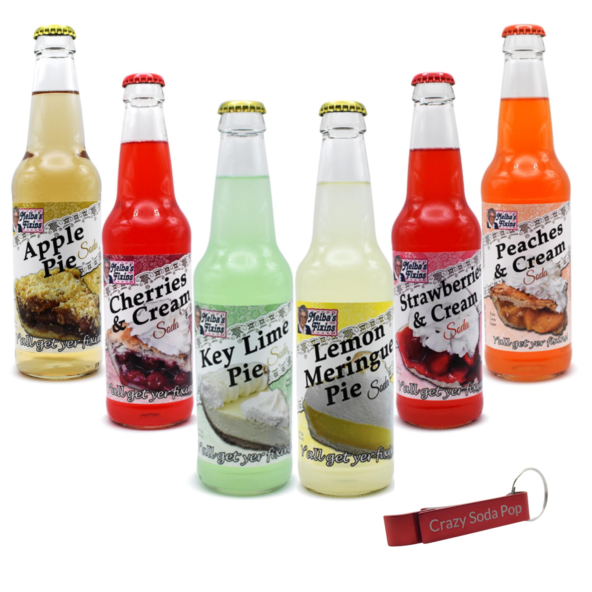 Amazon.com : Generic Melba's Fixins Soda | 6 Pack of Unique Pie ...